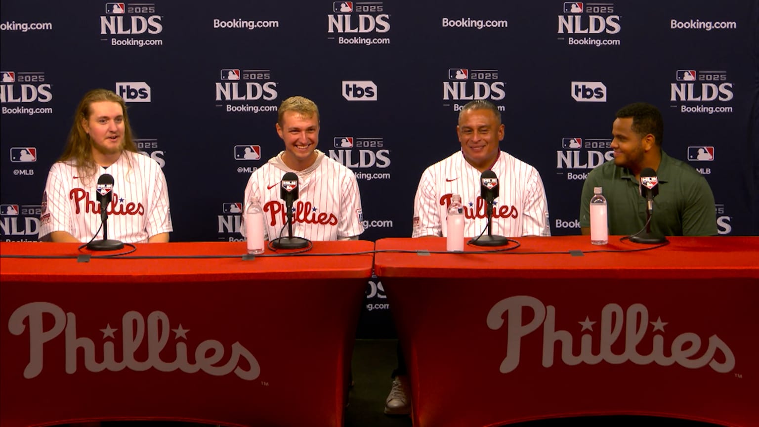 Roy Halladay's sons discuss throwing out first pitch | 10/06/2025 ...