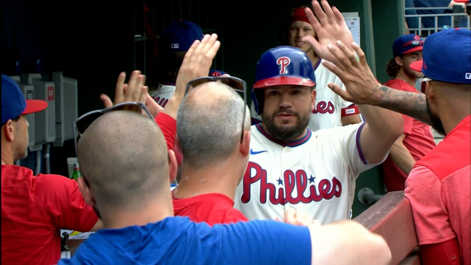 Bryce Harper drives in Schwarber on a fielders choice | 07/01/2023 ...
