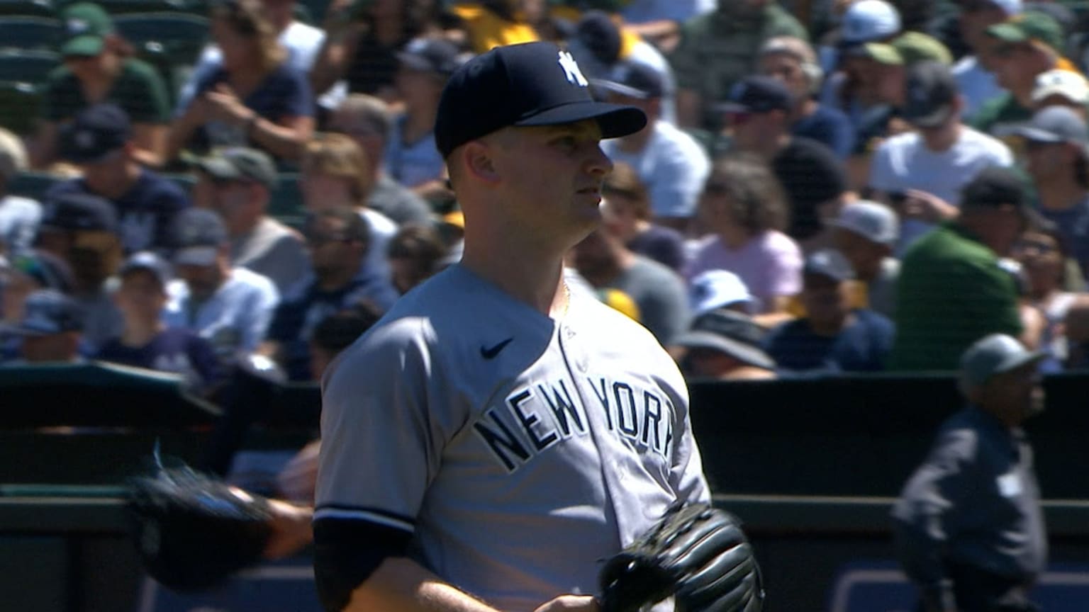 Schmidt strikes out 7 in start against the A's | 08/28/2022 | New York ...