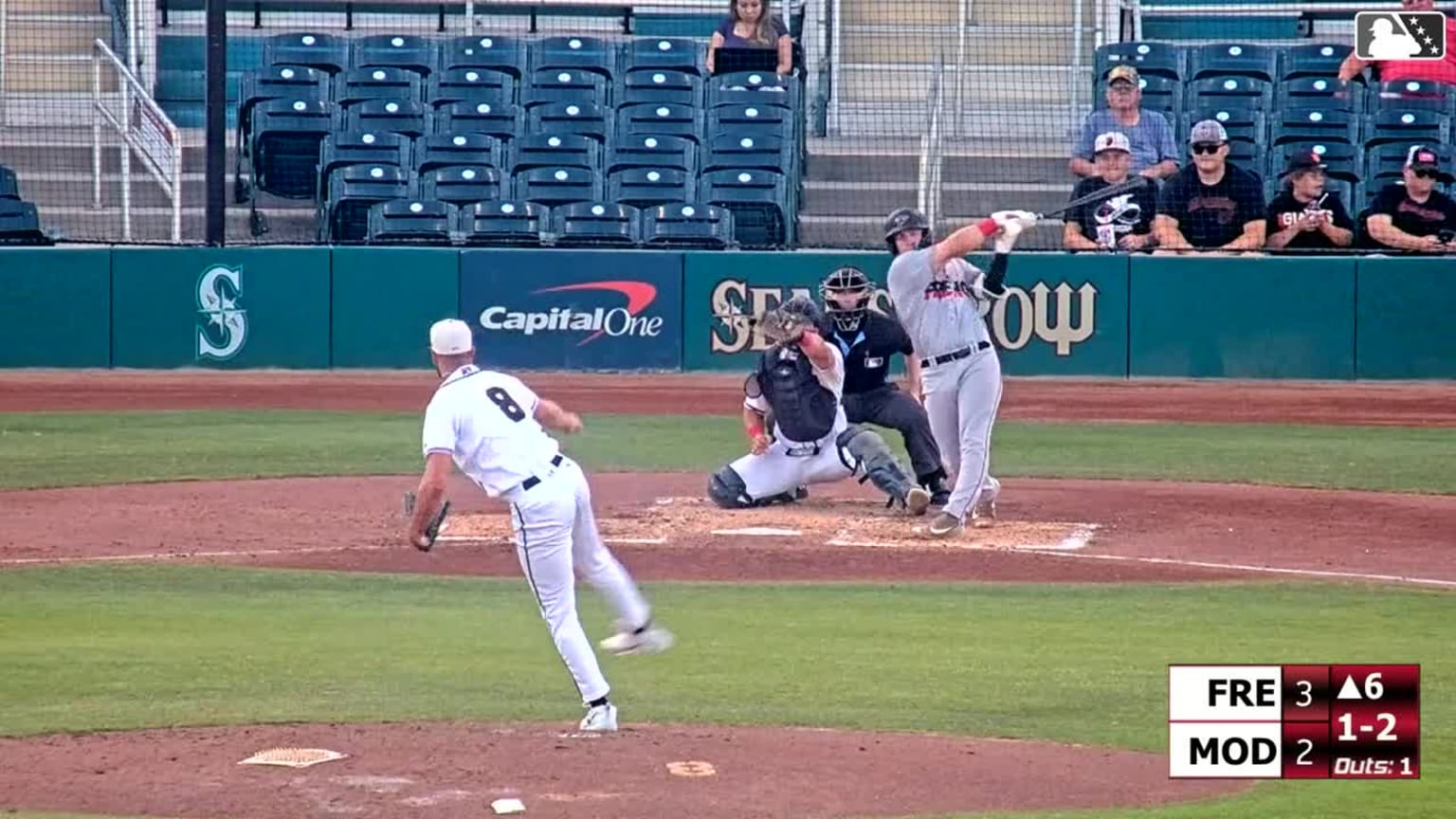 Brody Hopkins' 10th strikeouts | 07/03/2024 | Seattle Mariners