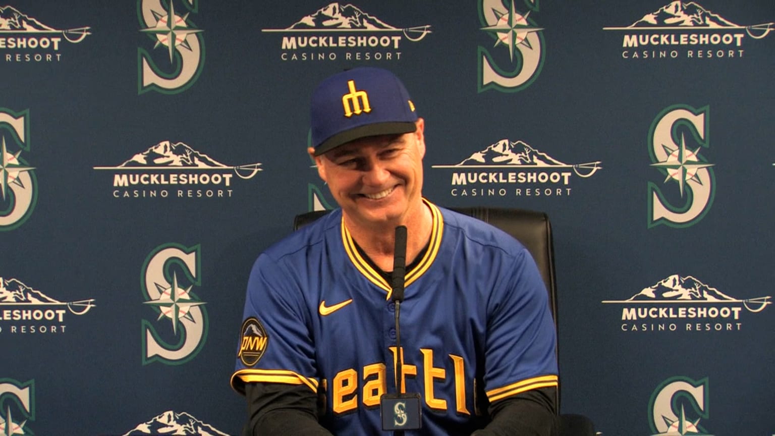 Scott Servais discusses the Mariners' 1-0 win | 03/30/2024 | Seattle ...