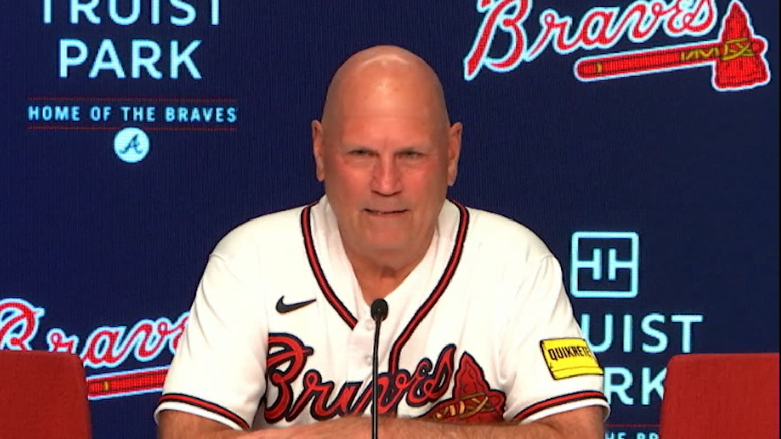 Snitker discusses Albies' walk-off homer in 13-10 win | 06/08/2023 ...