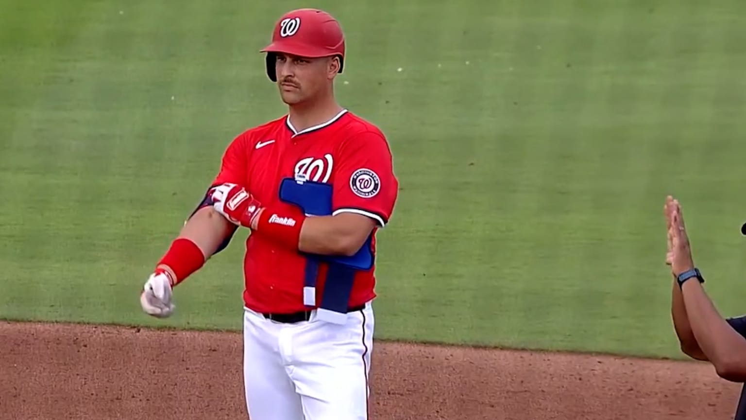 Nathaniel Lowe's RBI double | 02/23/2025 | Washington Nationals