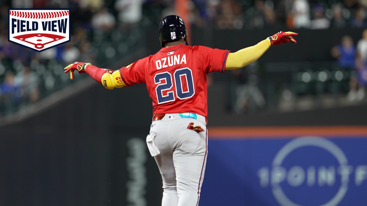 Field View: Marcell Ozuna's two-run home run | 08/13/2025 | Atlanta Braves