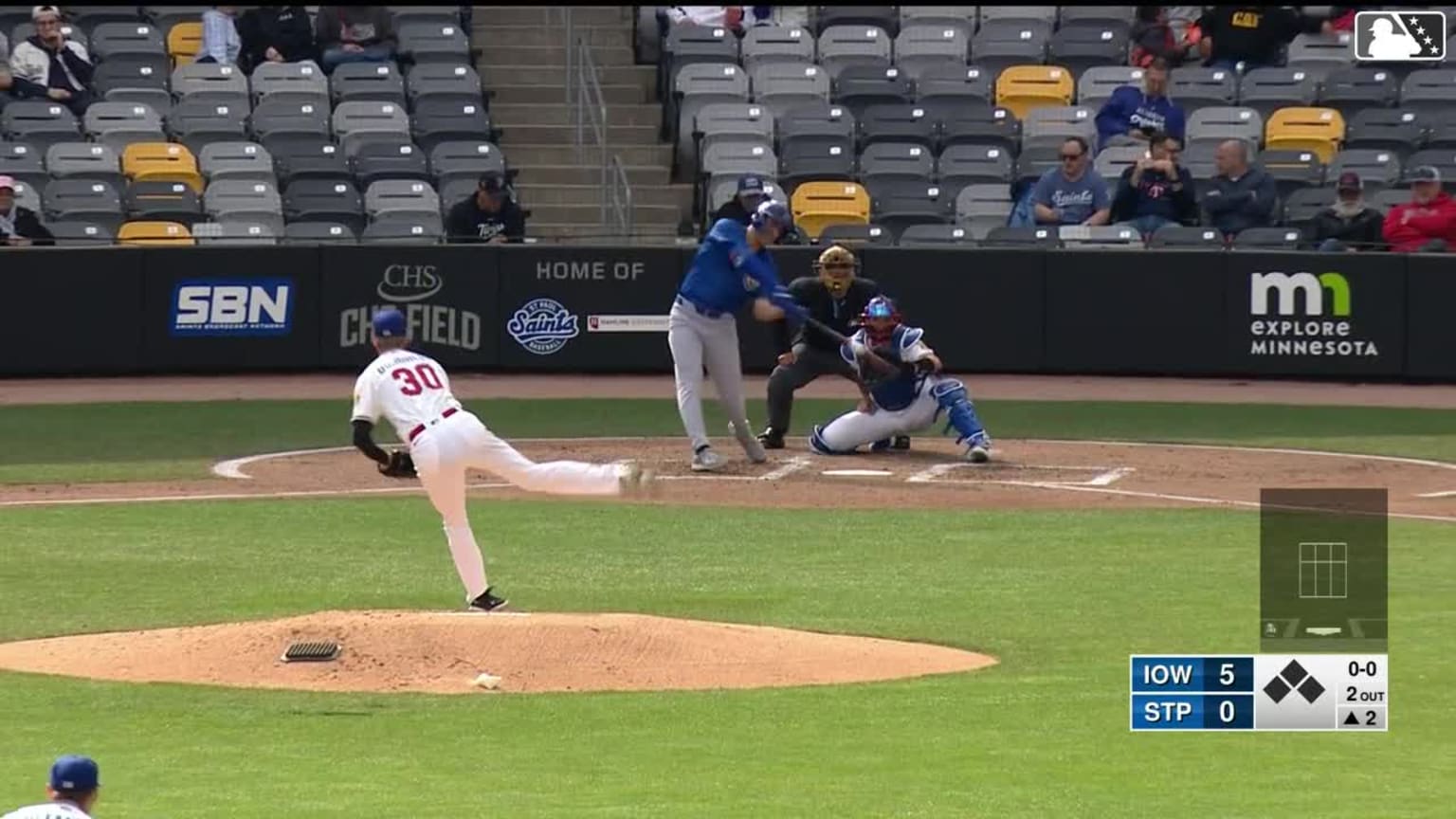 Matt Mervis' solo home run | 04/09/2024 | MLB.com