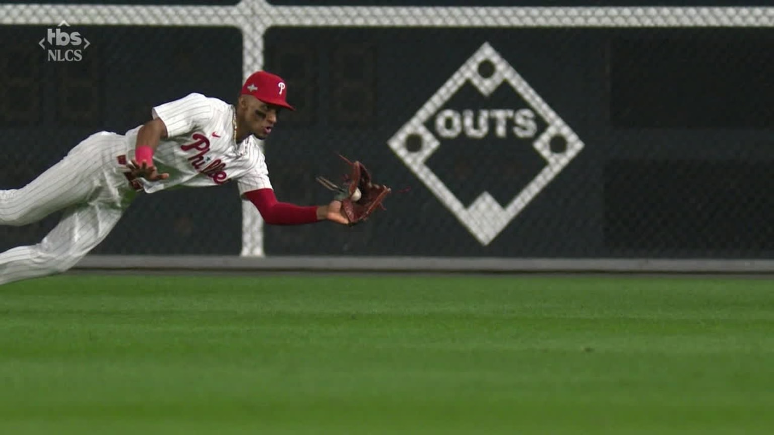 Johan Rojas makes a splendid diving grab in center | 10/23/2023 | MLB.com