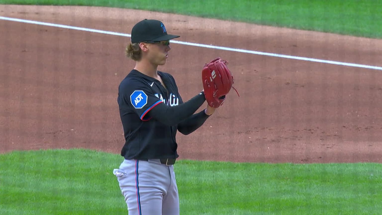 Max Meyer fans three | 07/27/2024 | Miami Marlins