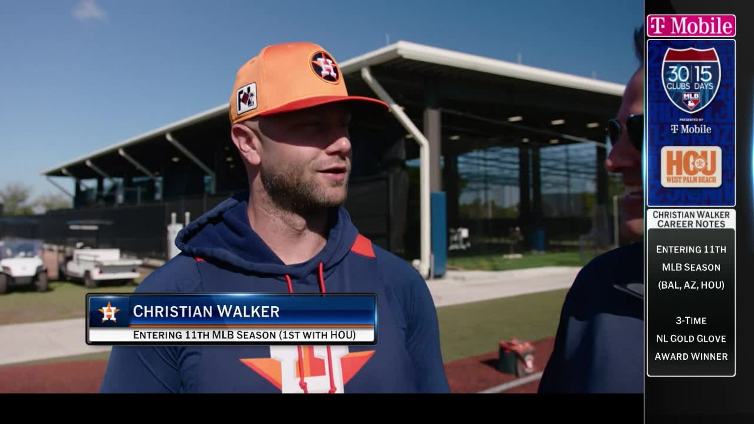 Christian Walker on joining Astros, plate discipline | 03/02/2025 ...