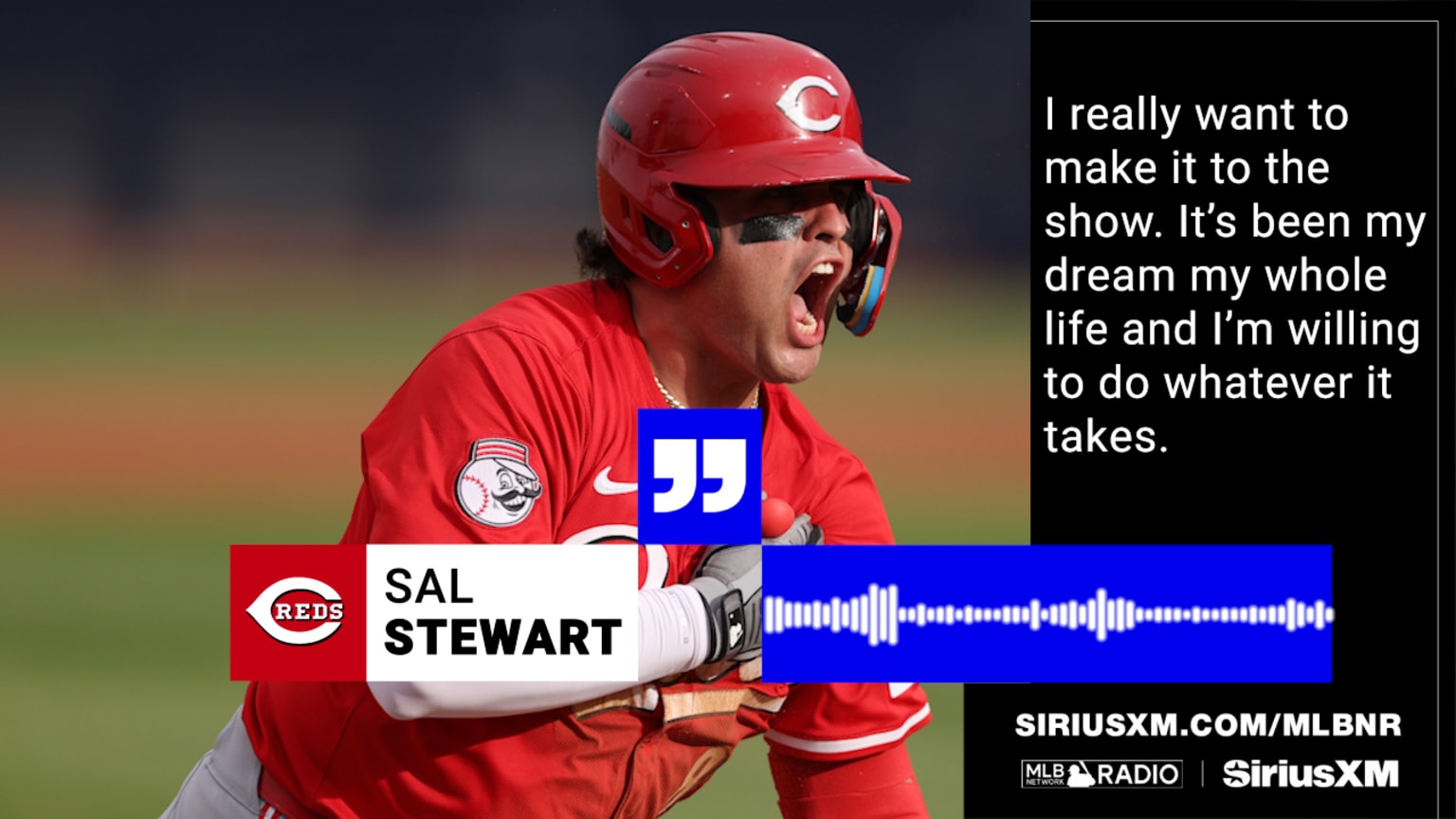 Sal Stewart on start to season, preparation | 04/14/2025 | Cincinnati Reds