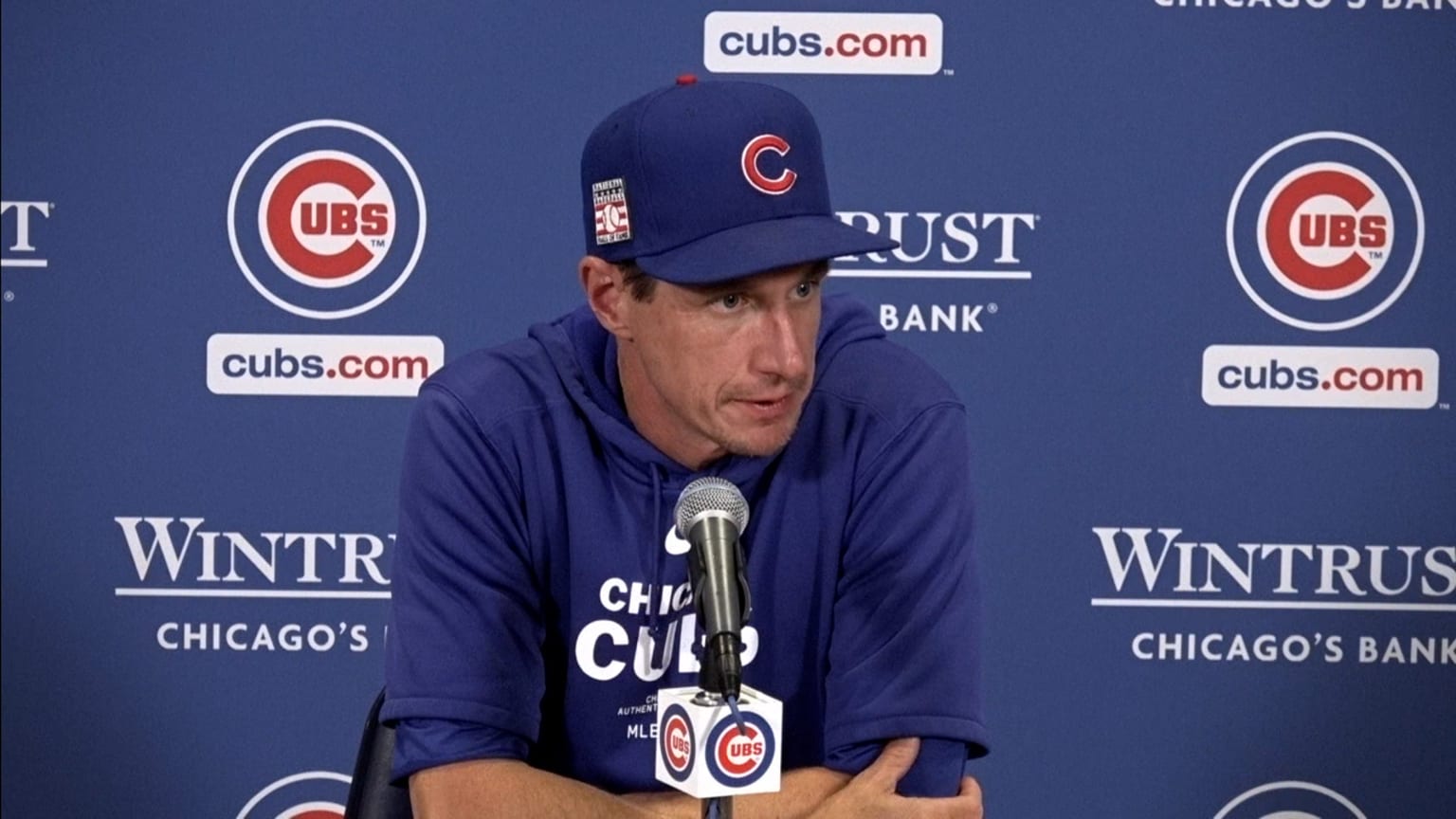 Craig Counsell on the Cubs' 3-0 loss | 07/20/2024 | Chicago Cubs