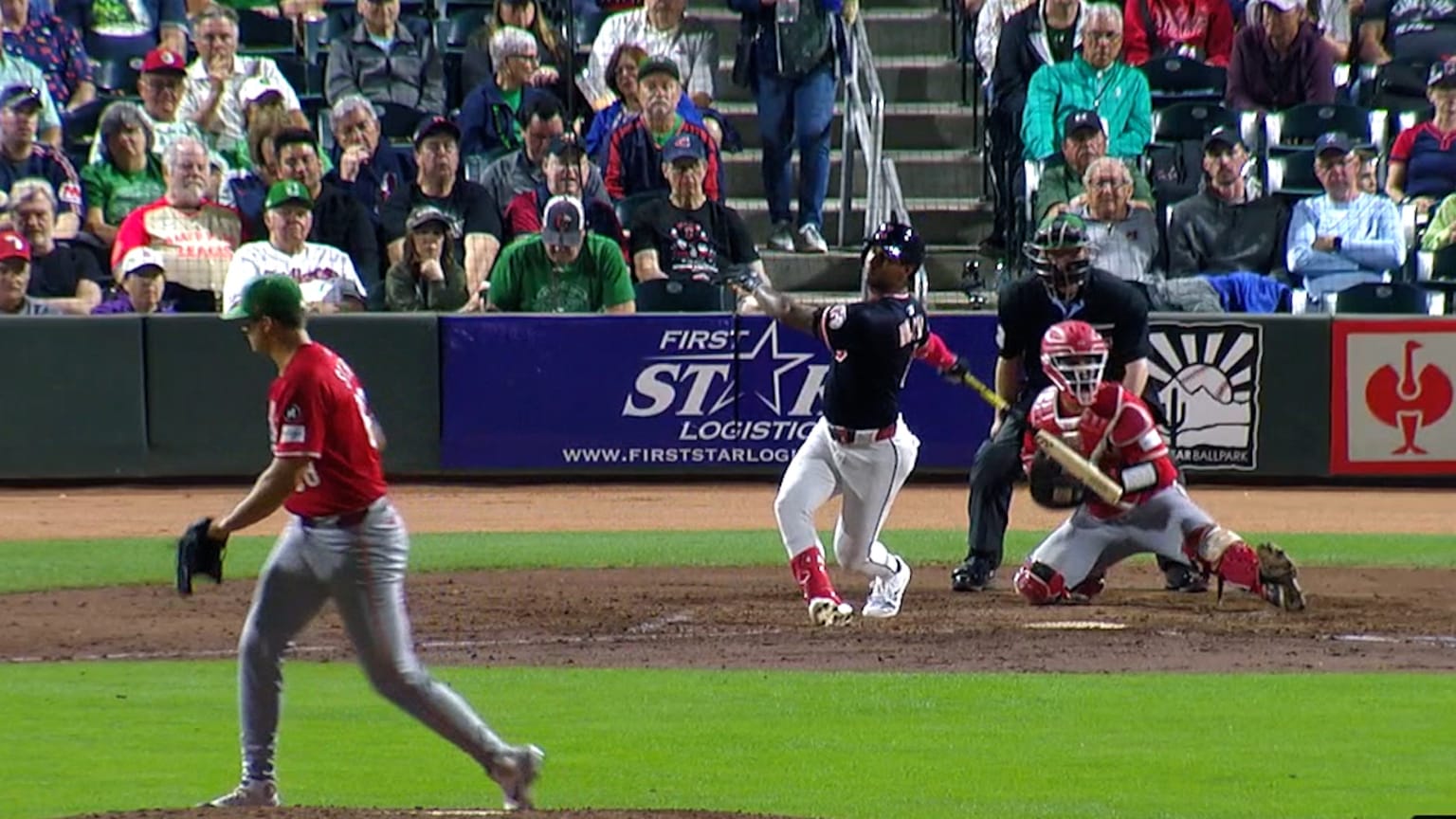 Carson Spiers strikes out Brayan Rocchio | 03/17/2025 | Cincinnati Reds