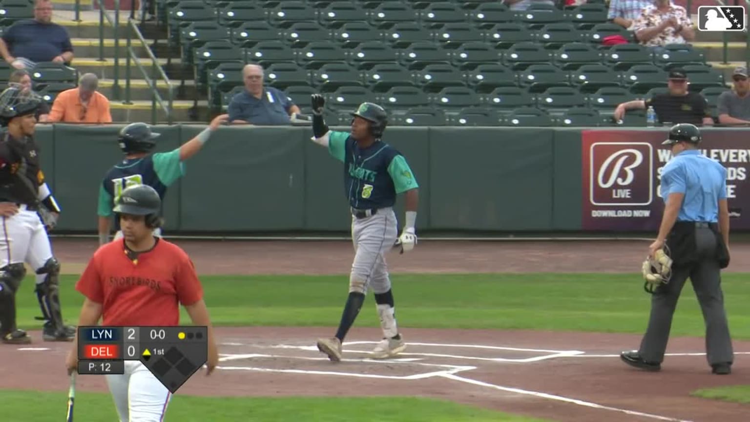 Jaison Chourio's two-run home run | 06/07/2024 | Cleveland Guardians