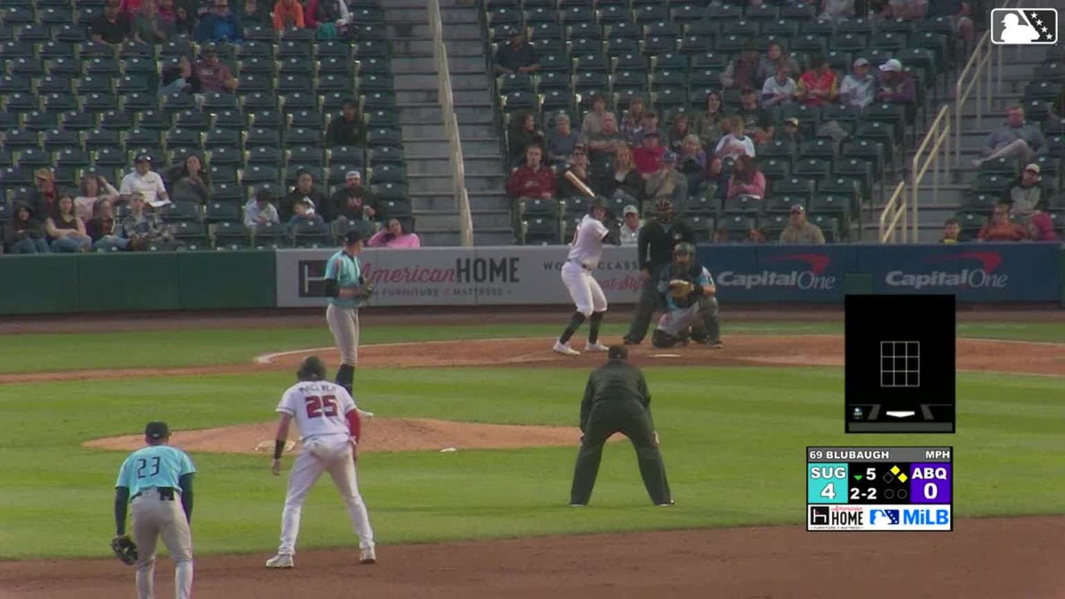 A.J. Blubaugh's eighth strikeout of the game | 05/17/2024 | MLB.com