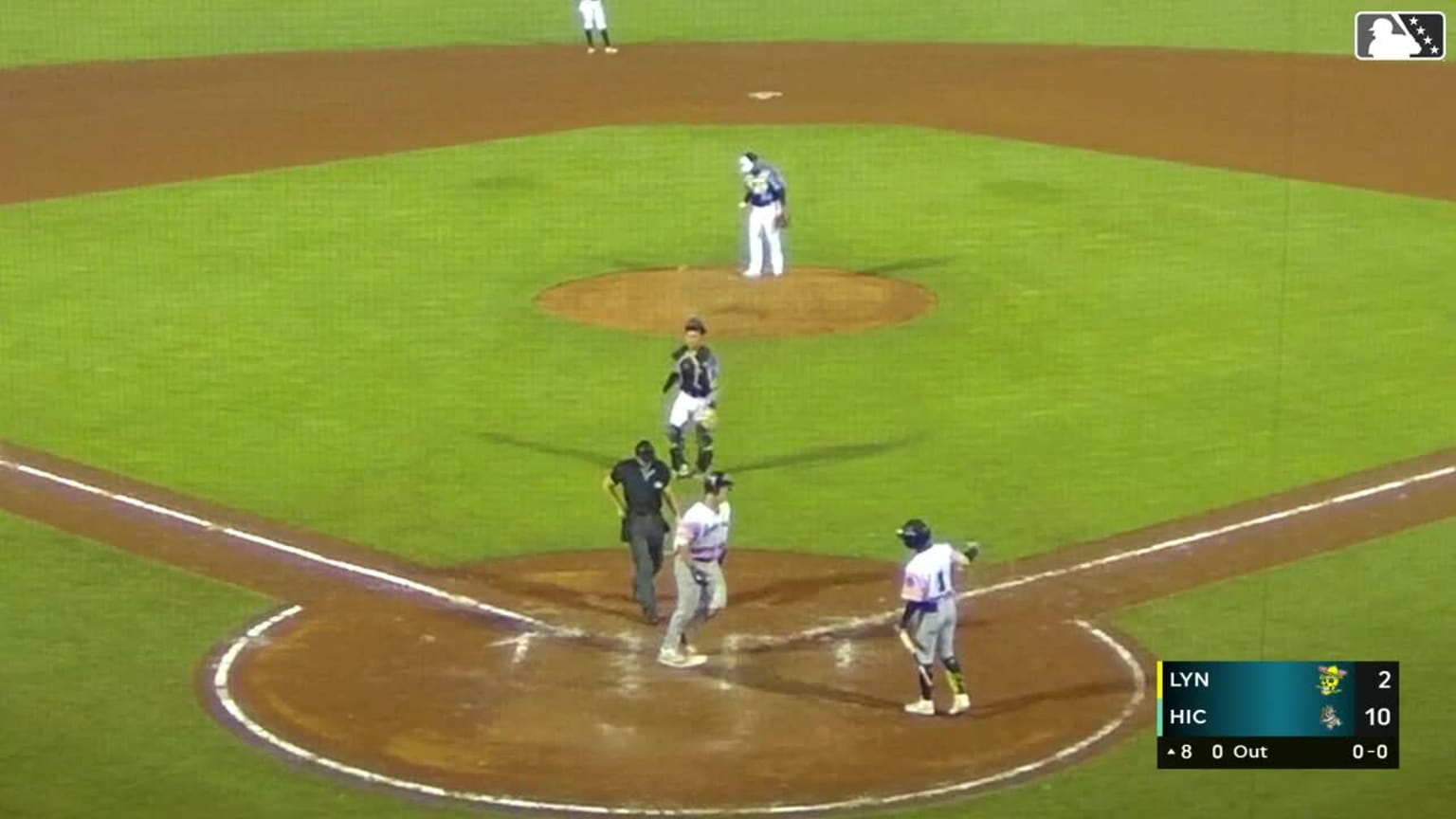 Riley Nelson's first professional home run | 08/22/2025 | New York Mets