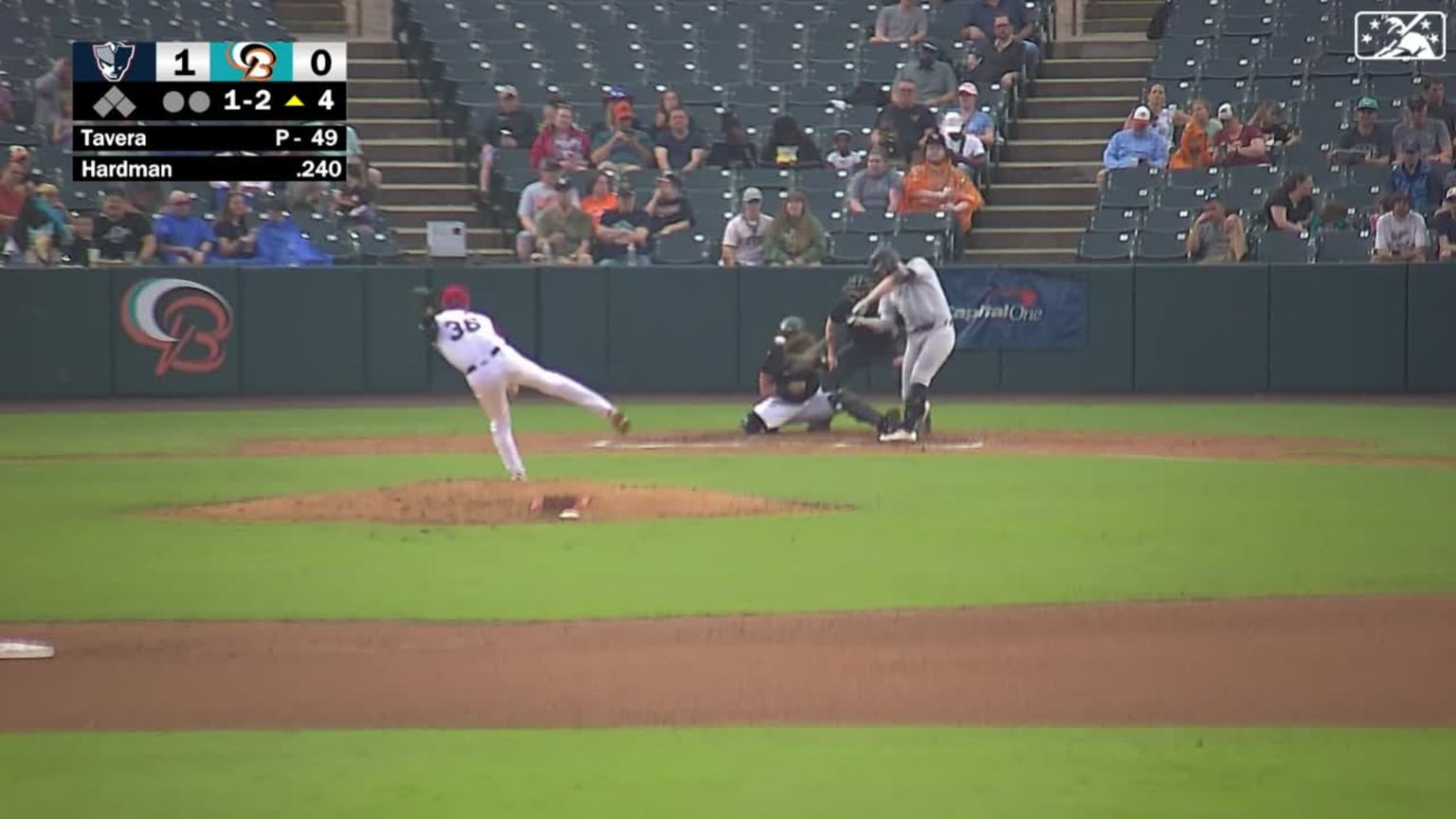 Tyler Hardman blasts a solo home run to center field | 07/01/2023 | MLB.com