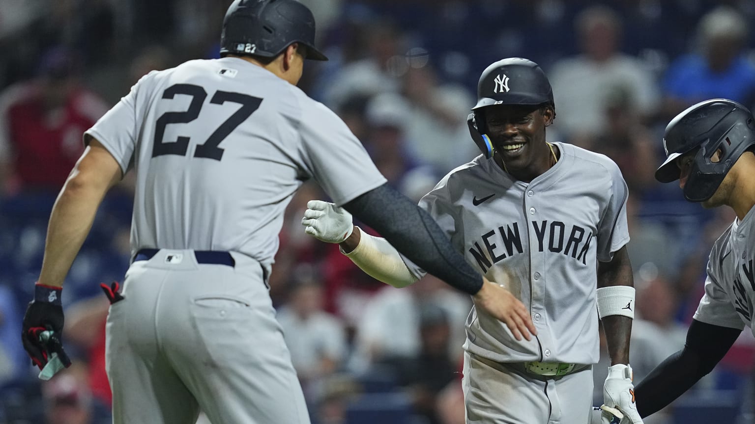 Curtain Call: Jazz Chisholm Jr.'s first Yankee homers | 07/29/2024 | New York Yankees