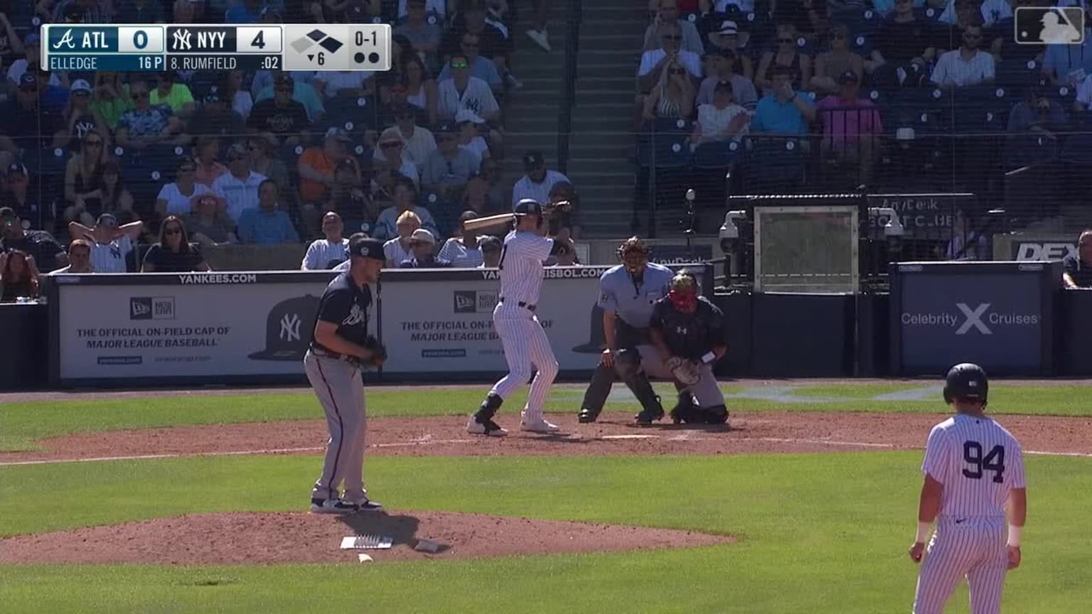 T.J. Rumfield rips a two-run double to right field | 02/26/2023 | New ...