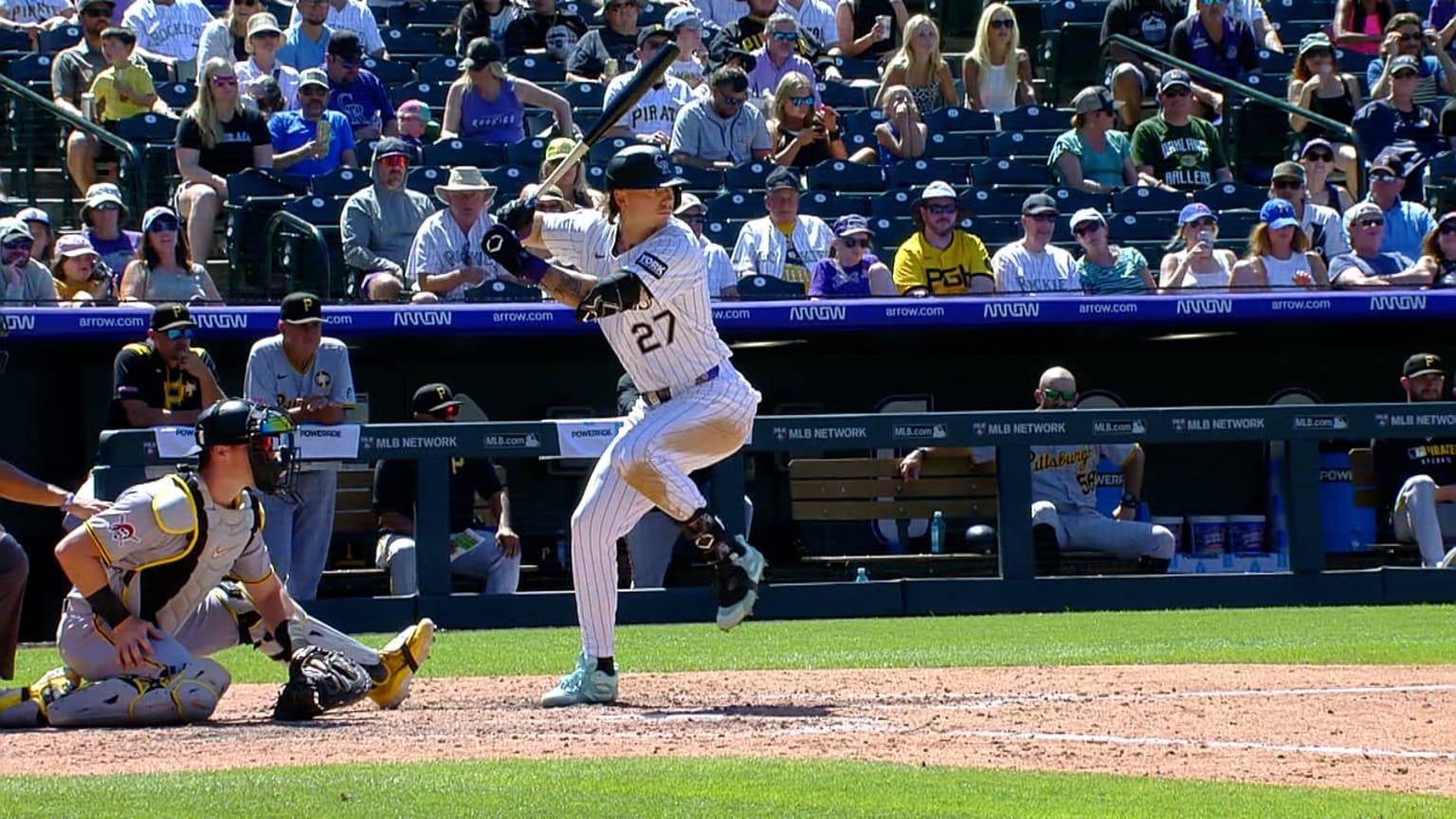 Jordan Beck impulsa 2 ante los Piratas | 03/08/2025 | Los Rockies de ...