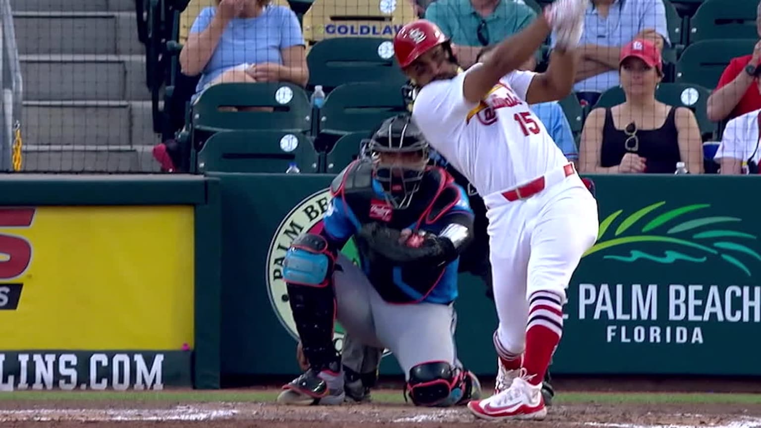 José Fermín crushes a solo homer in the 4th | 03/15/2024 | St. Louis ...