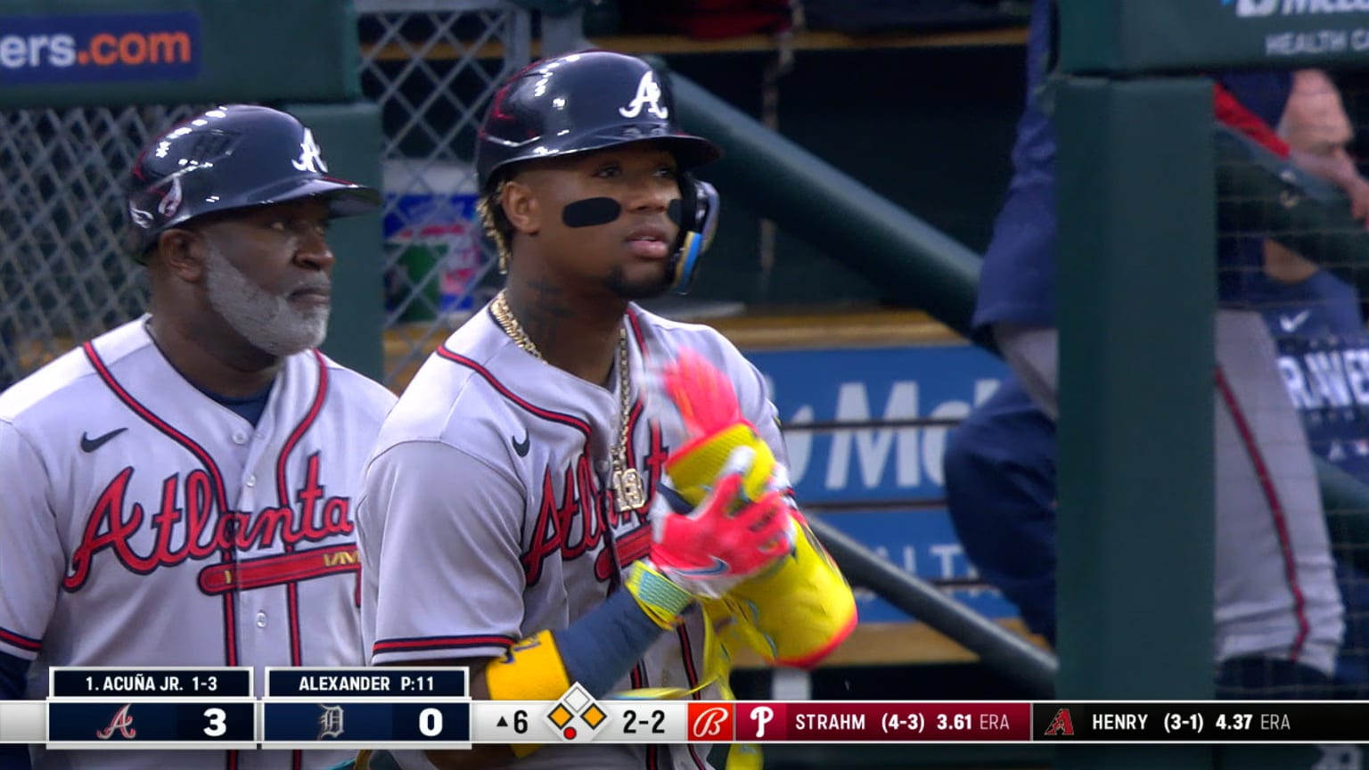 Ronald Acuña Jr. drives home Ozzie Albies in the 6th | 06/12/2023 | Atlanta Braves