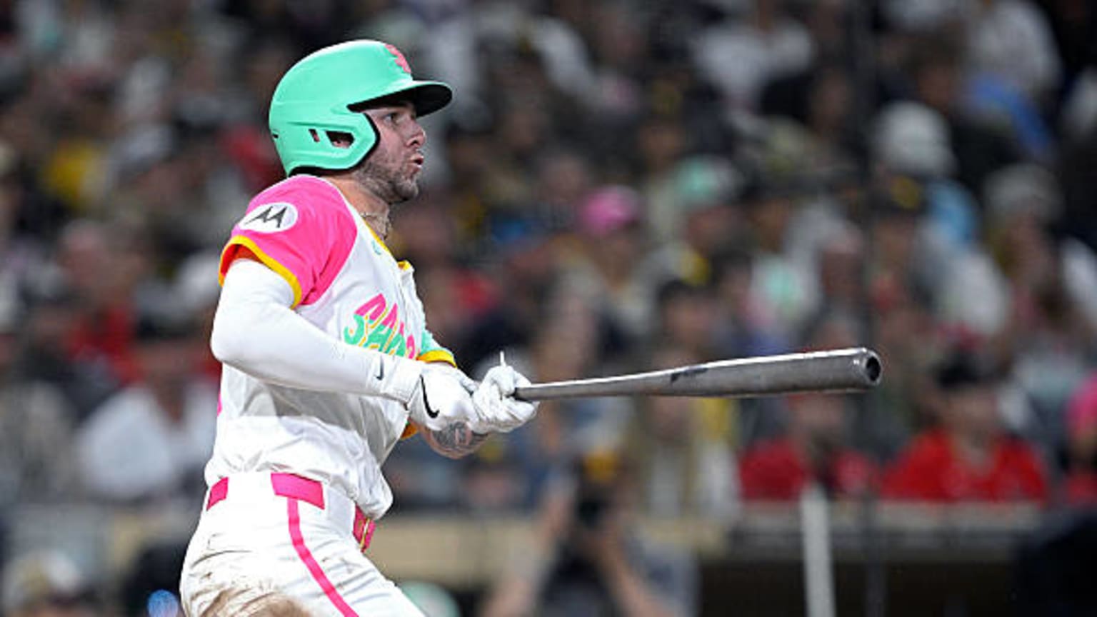 Jackson Merrill conecta sencillo de dos carreras | 01/08/2025 | Los Padres de San Diego