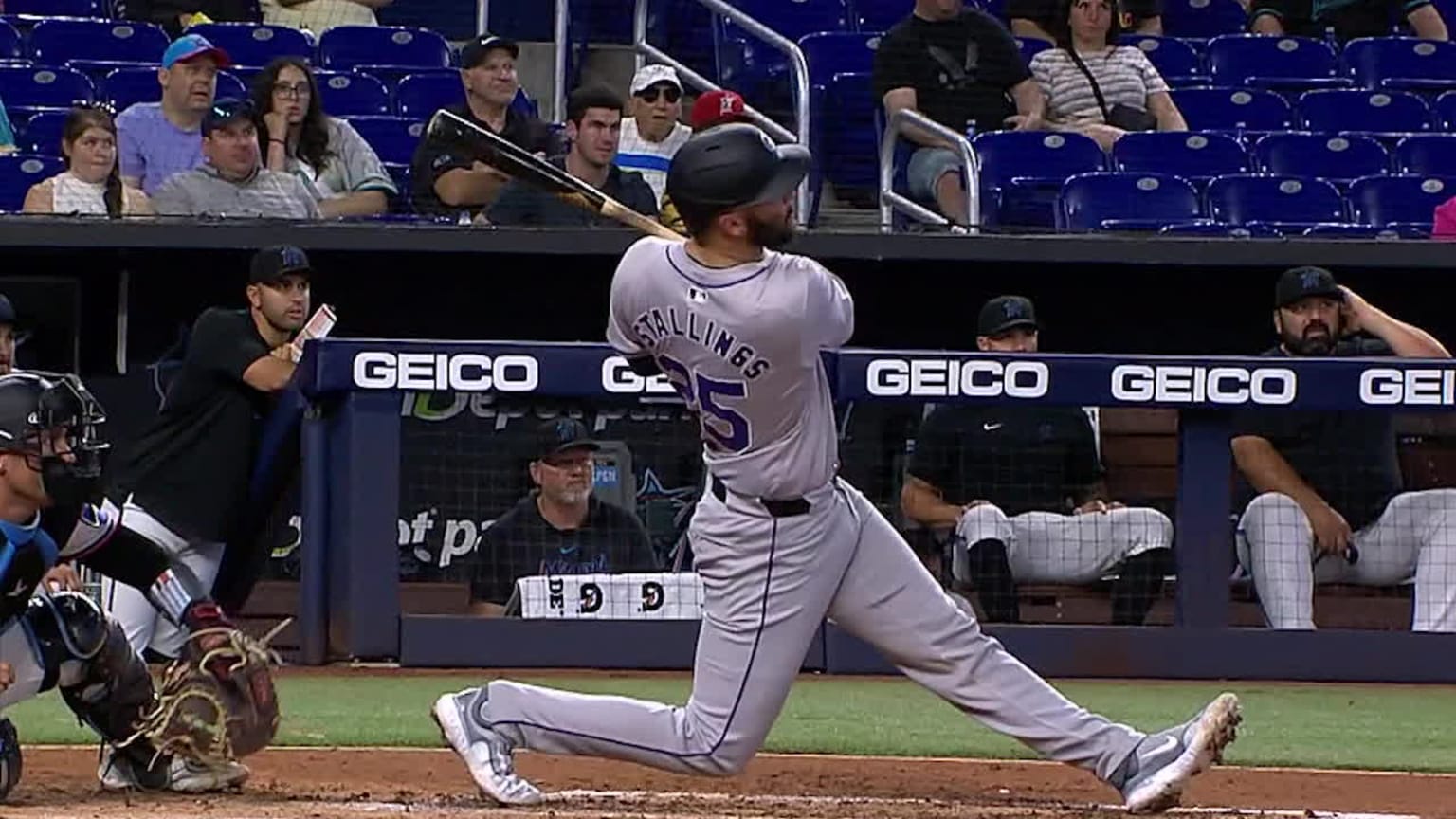 Jacob Stallings' three-run home run (1) | 05/02/2024 | Colorado Rockies