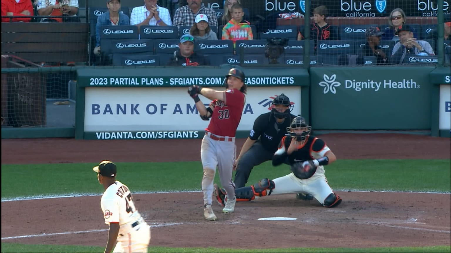 Jake McCarthy line a go-ahead single into right field | 10/02/2022 ...