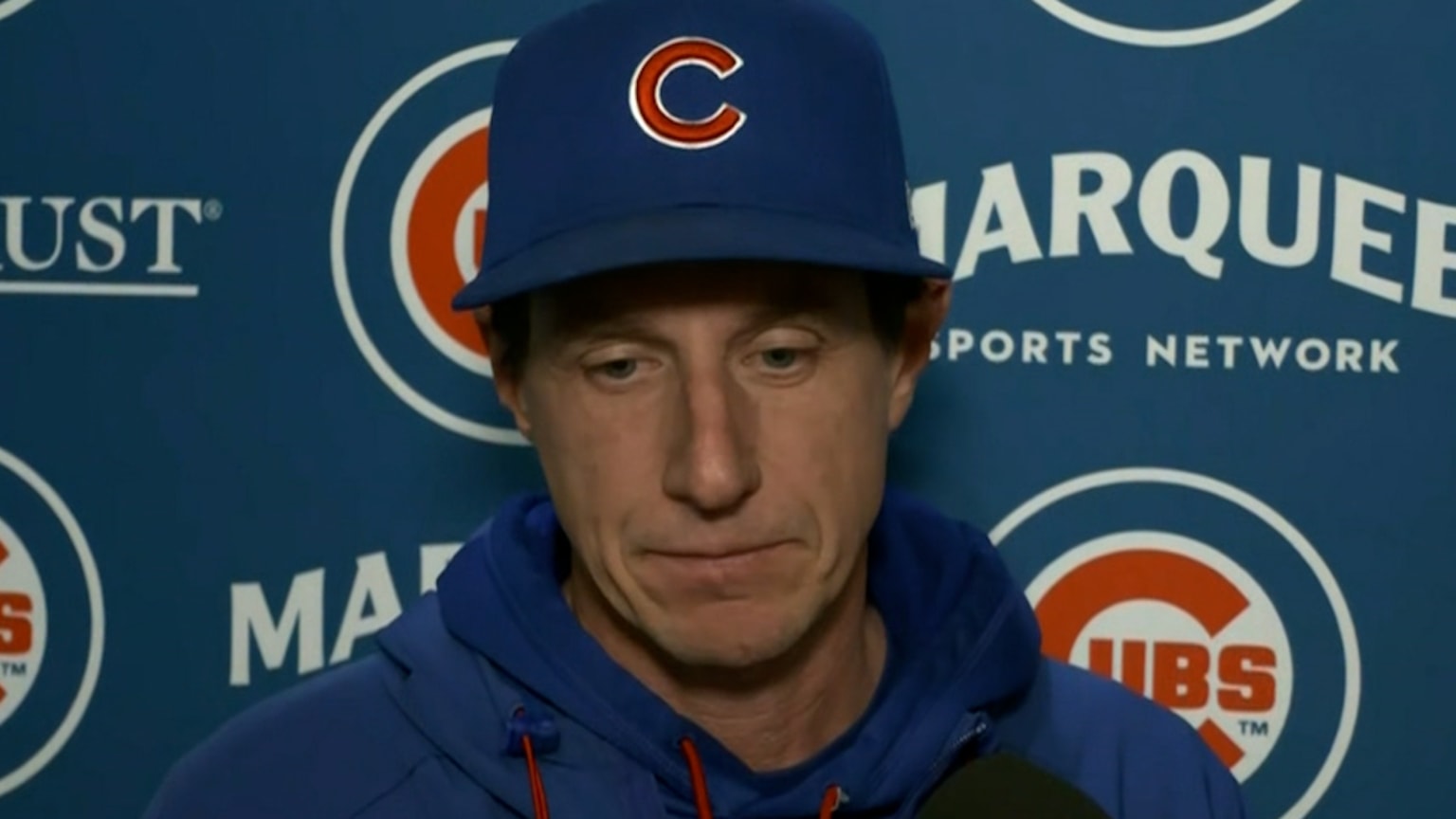Craig Counsell on pitching staff's performance, loss | 04/25/2026 ...