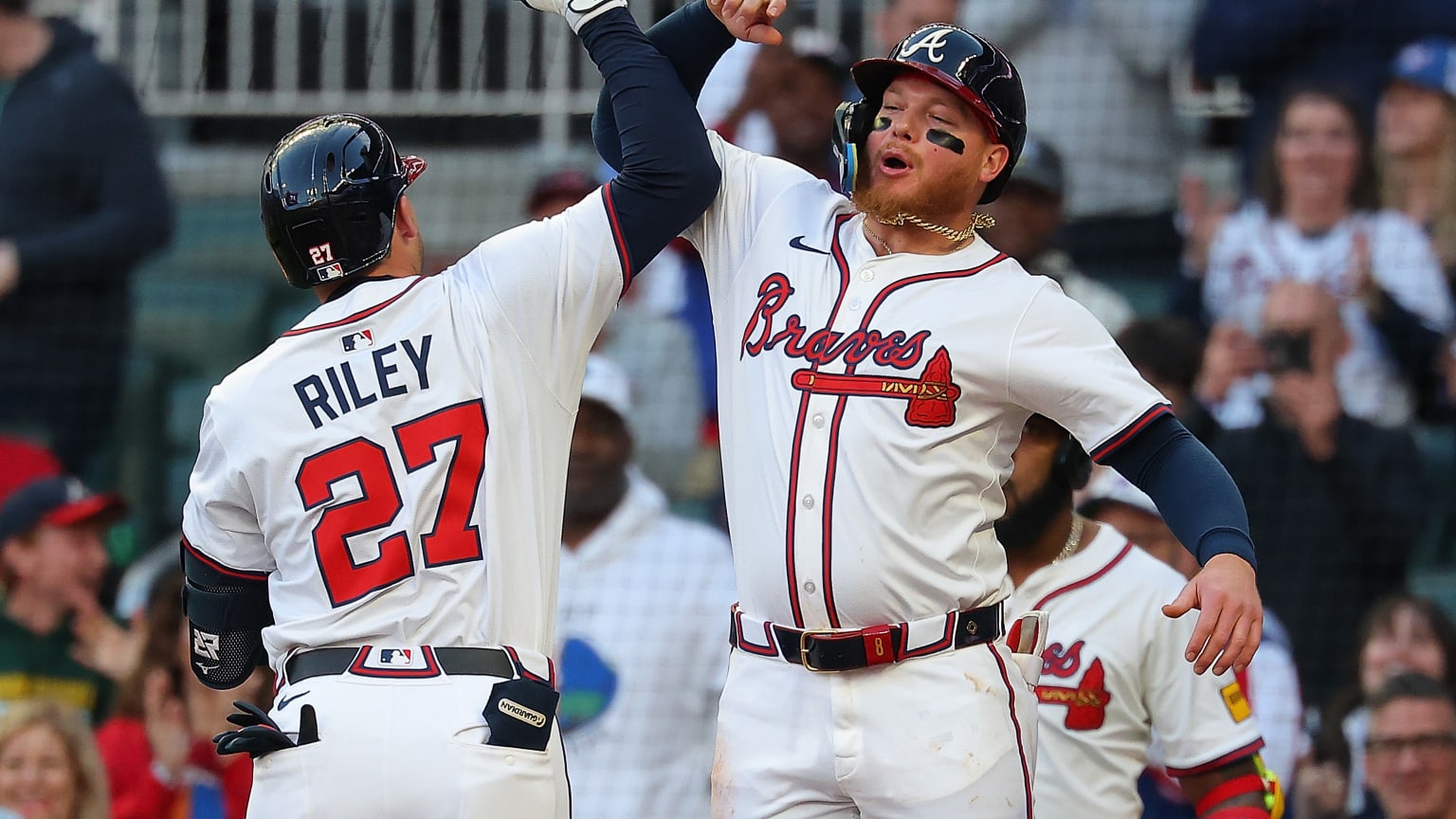 Austin Riley's second home run of the game (8) | 05/04/2025 | New York Mets