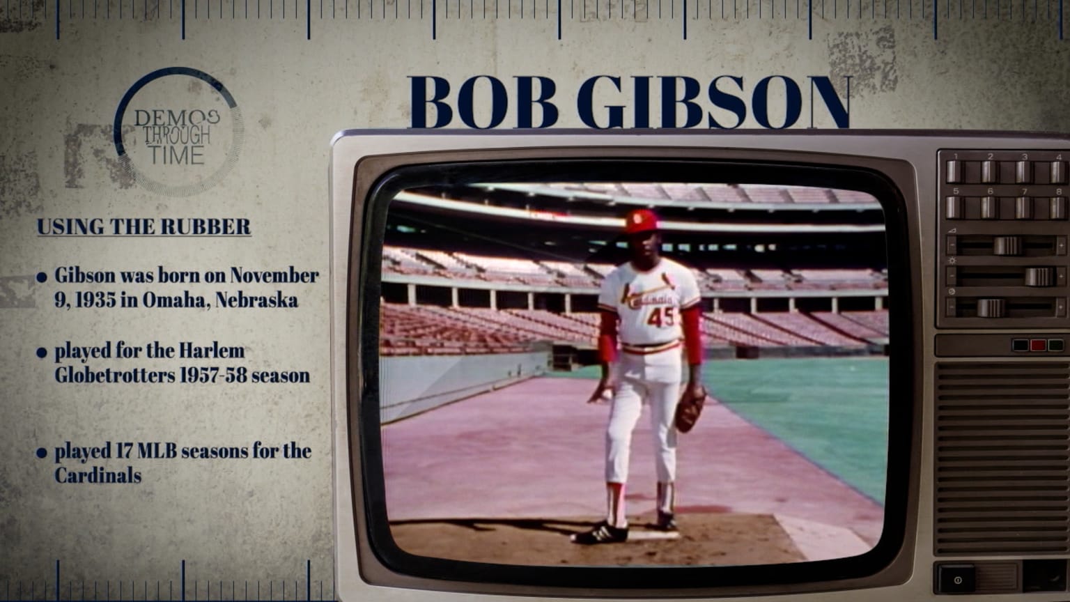 Play Ball: Bob Gibson pitching demonstration | 08/17/2024 | New York Mets