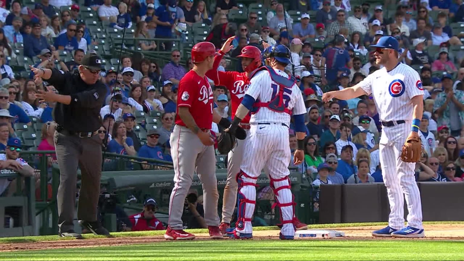 Cubs get two outs at third base | 05/28/2023 | Tampa Bay Rays