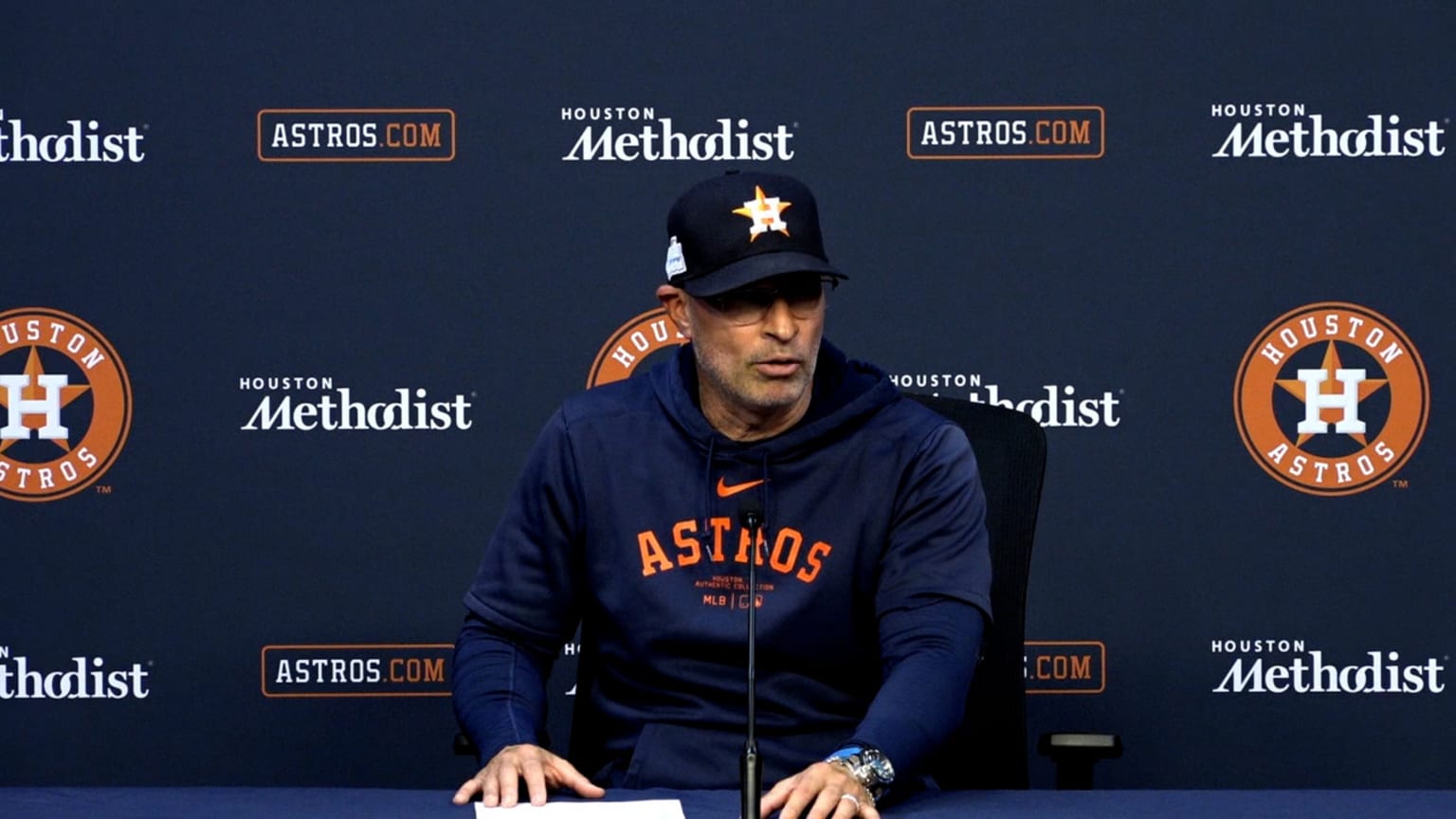 Joe Espada on Mike Burrows, Nick Allen update | 06/07/2026 | Houston Astros