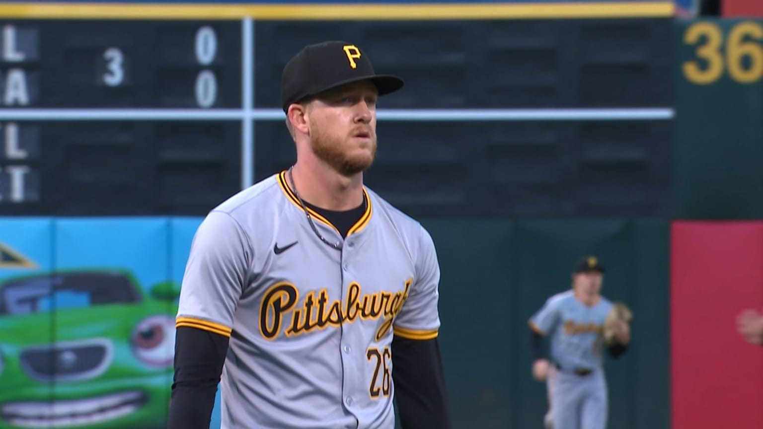 Bailey Falter K's Tyler Nevin in the 3rd inning | 04/29/2024 ...