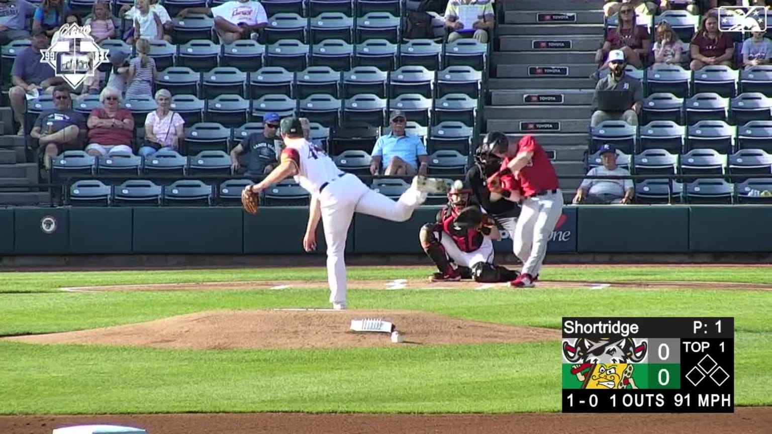 Justice Bigbie hits a solo home run | 08/11/2023 | MLB.com