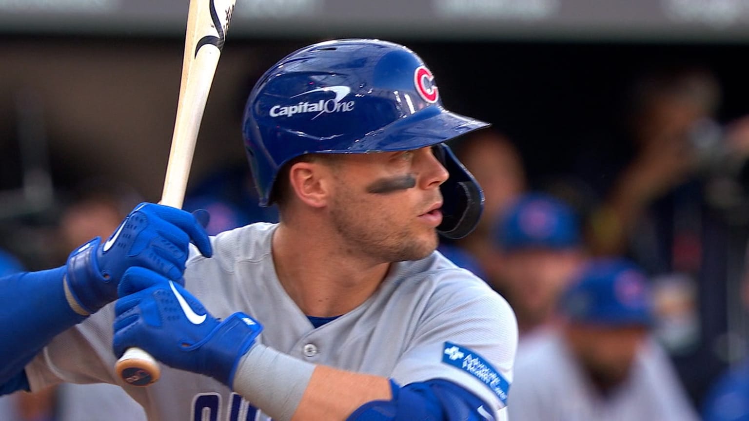 Nico Hoerner plates Nick Madrigal with a sac fly | 06/25/2023 | Chicago ...