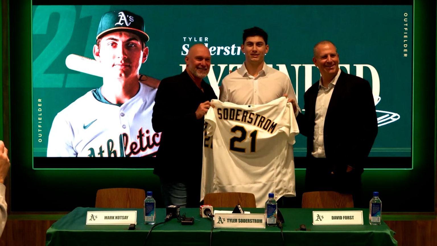 A’s Sign LF Tyler Soderstrom to Seven-Year Deal | 12/30/2025 | MLB.com