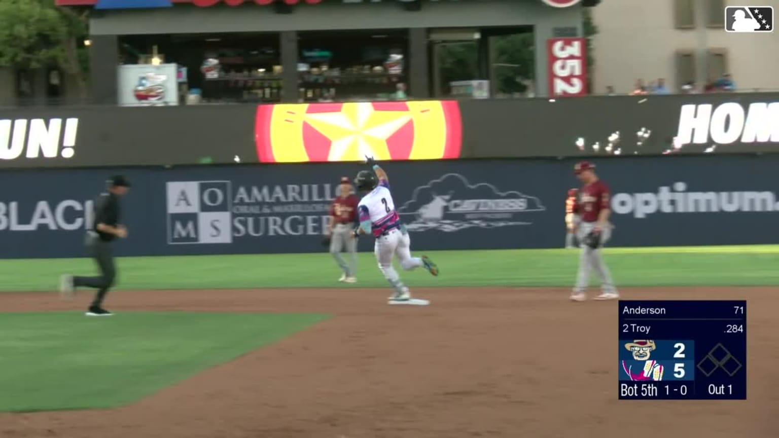 Tommy Troy launches his 10th homer of the year | 07/09/2025 | MLB.com