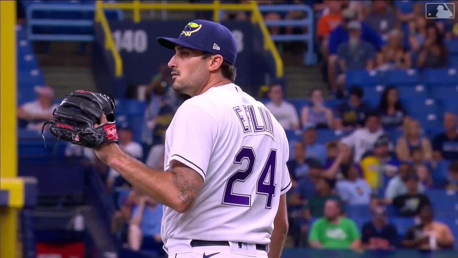 Zach Eflin fans eight batters | 07/21/2023 | Tampa Bay Rays