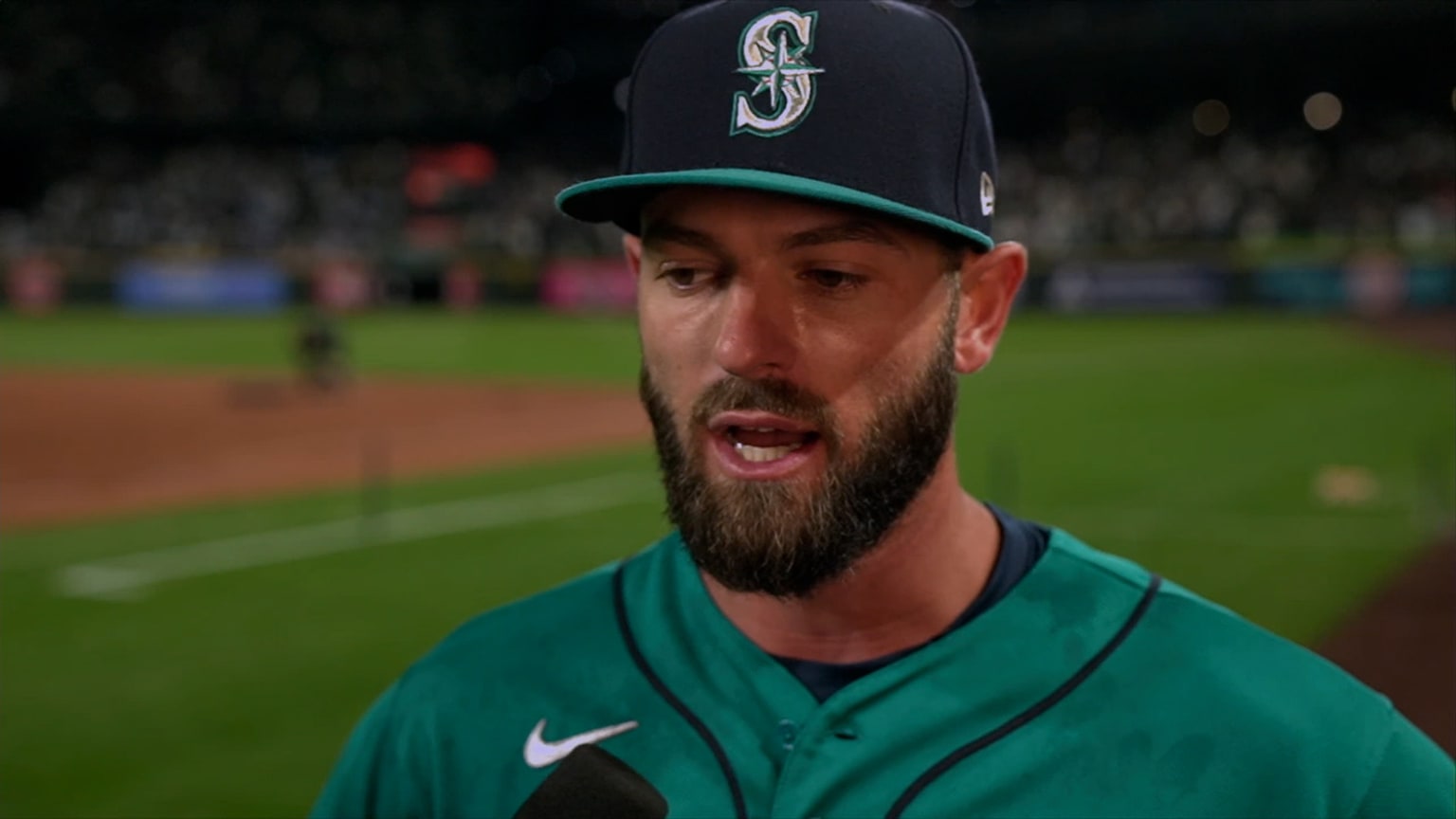 Mitch Haniger talks mindset during walk-off at bat | 08/26/2022 ...