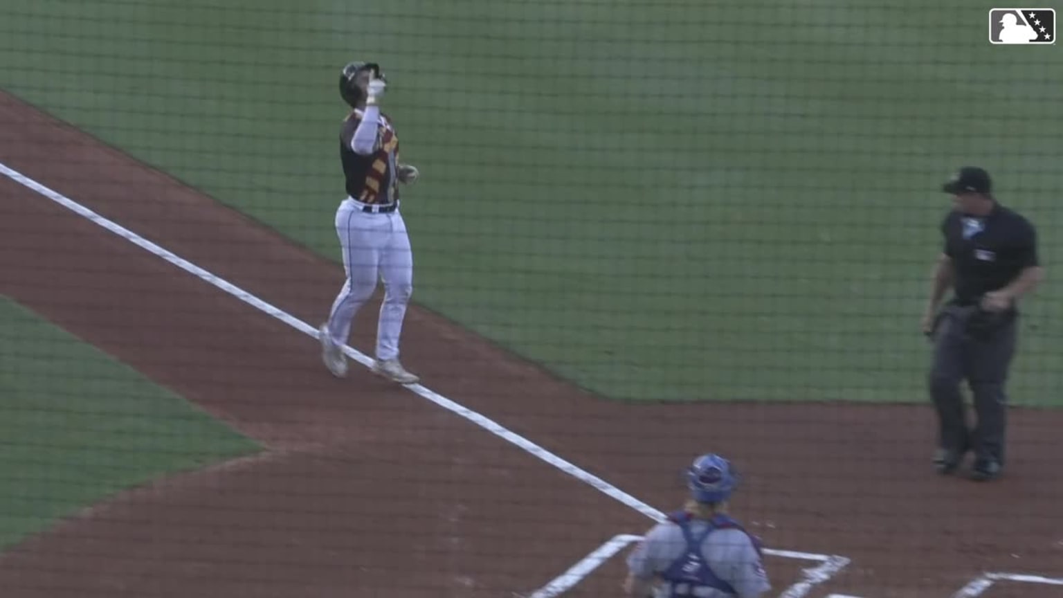 Kenny Piper's solo home run | 07/13/2024 | Tampa Bay Rays