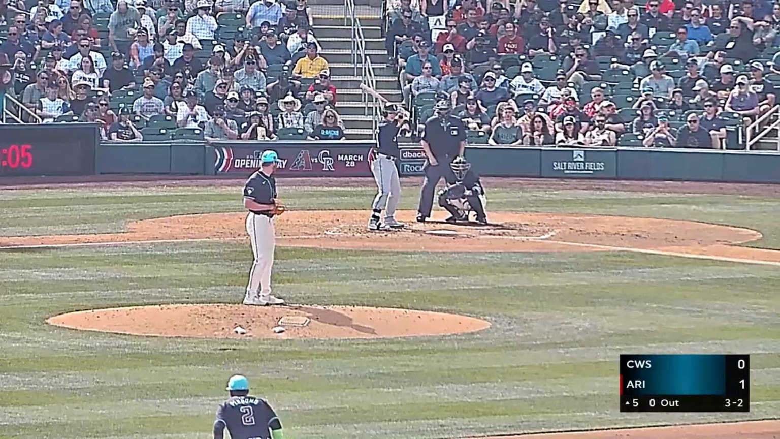 D-backs' strike-'em-out, throw-'em-out double play | 02/25/2024 ...