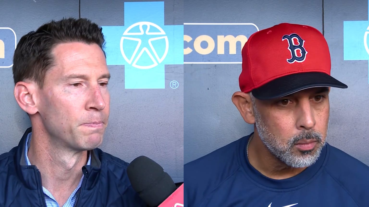 Craig Breslow, Alex Cora on meeting with Devers | 05/10/2025 | Boston ...