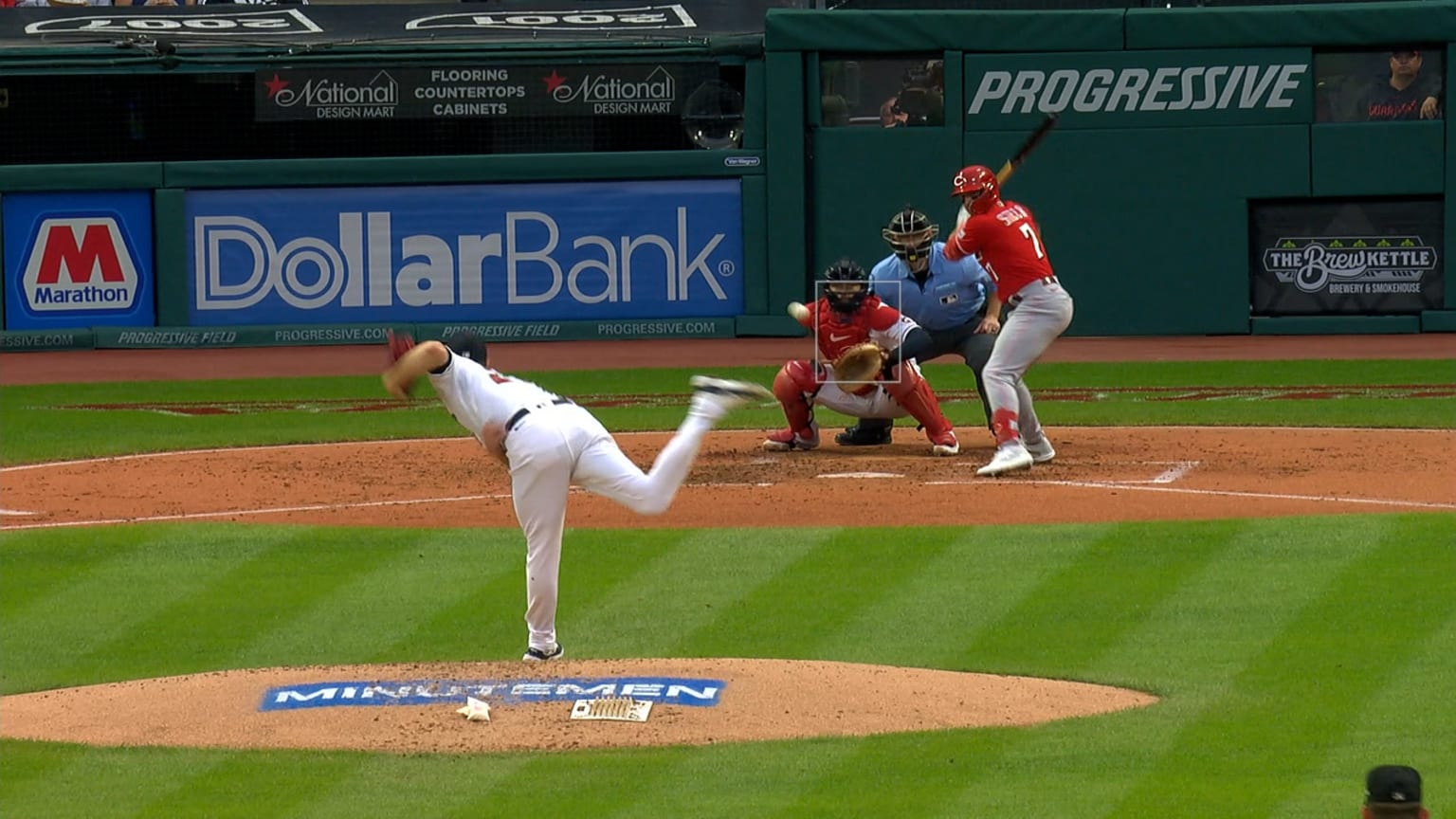 Spencer Steer rips triple, plates TJ Friedl in 3rd | 09/26/2023 ...