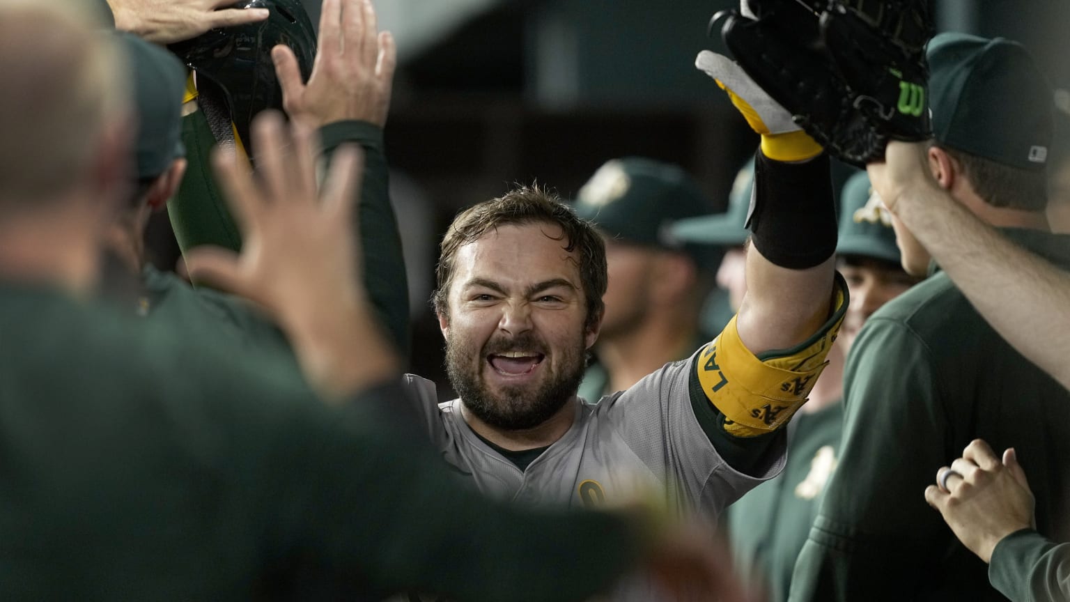 Shea Langeliers hits three homers against the Rangers | 04/09/2024 ...