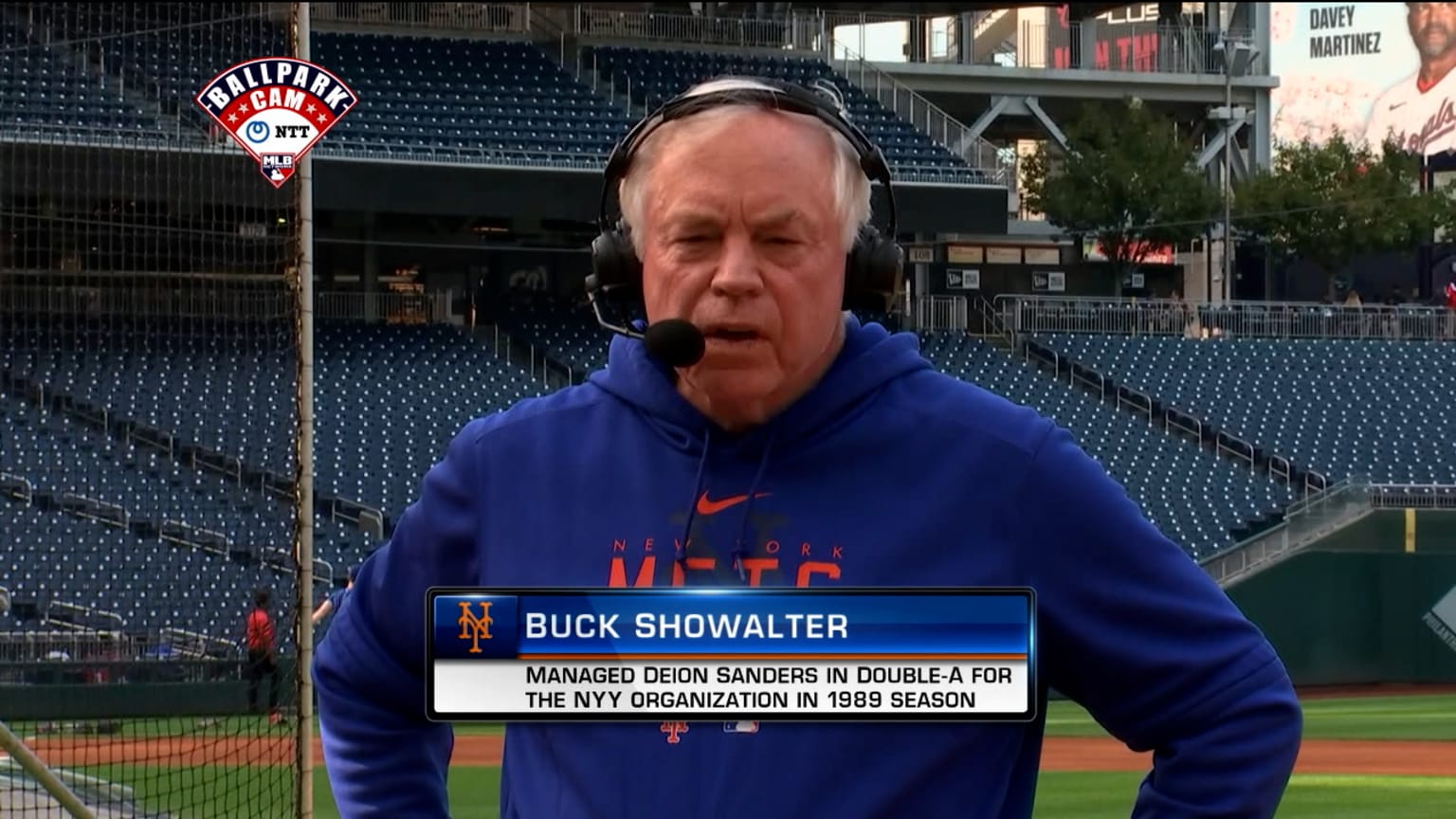 Buck Showalter on coaching Deion Sanders | 09/05/2023 | New York Mets