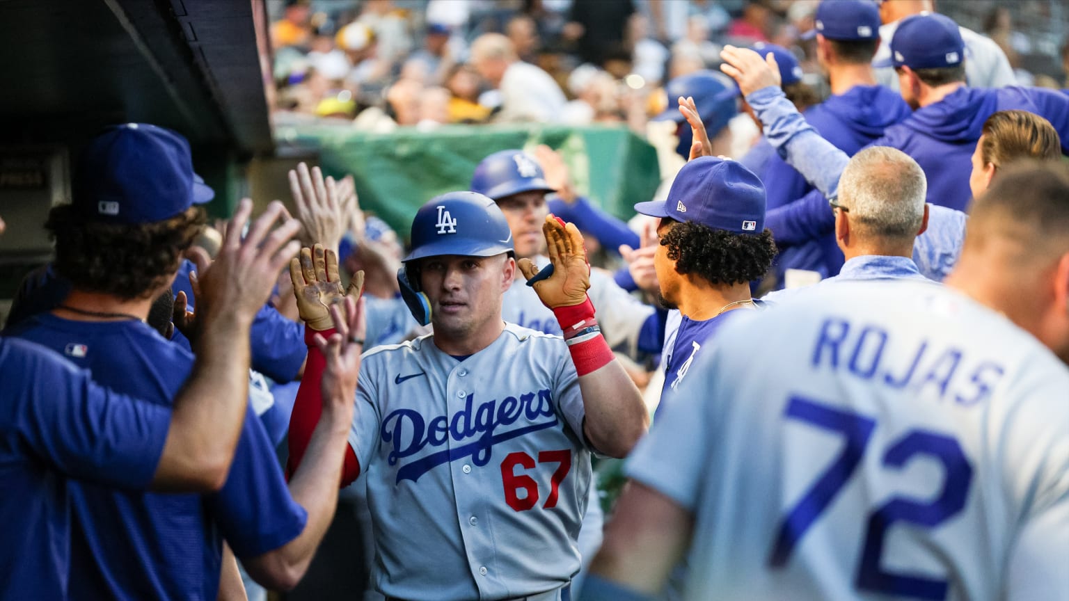Ryan Ward's first career grand slam (3) | 06/10/2026 | Los Angeles Dodgers