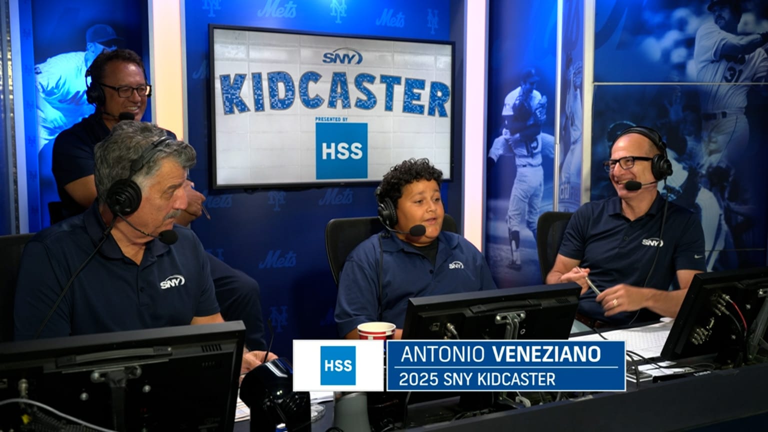 'Kidcaster' joins the SNY broadcast | 07/22/2025 | MLB.com