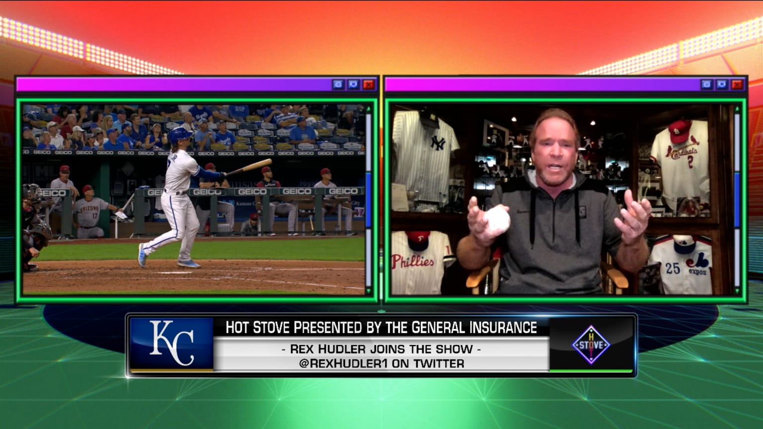 Rex Hudler talks Royals' offseason on Hot Stove | 01/04/2023 | Kansas ...