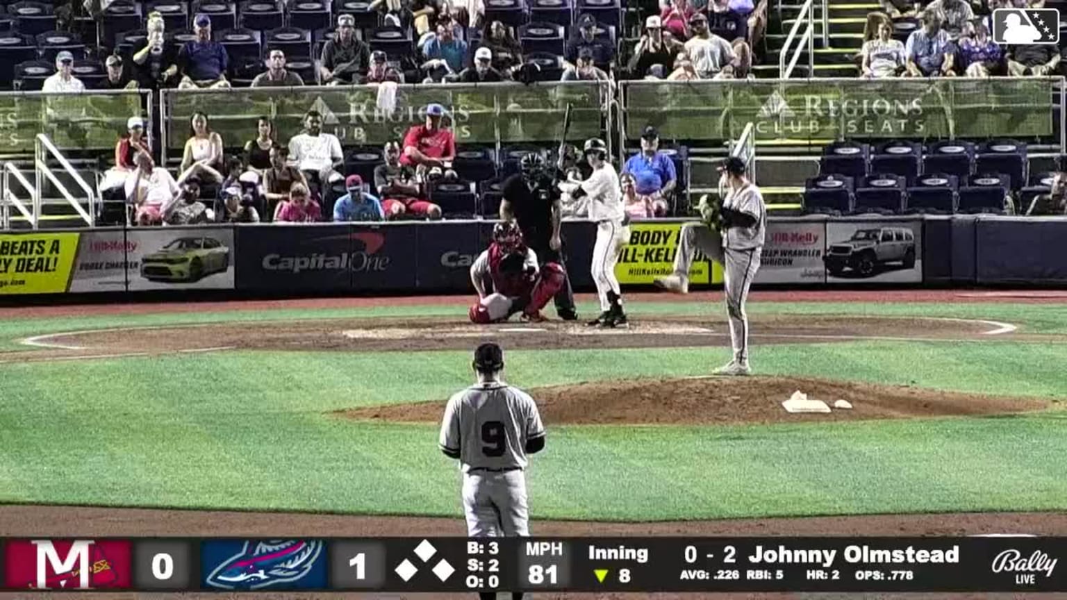 Drew Parrish's fifth strikeout | 08/28/2024 | Atlanta Braves