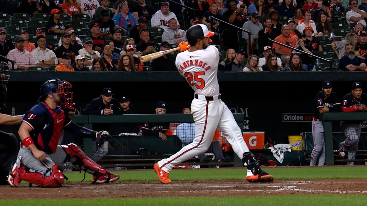 Anthony Santander's RBI single to left field | 04/16/2024 | Baltimore ...